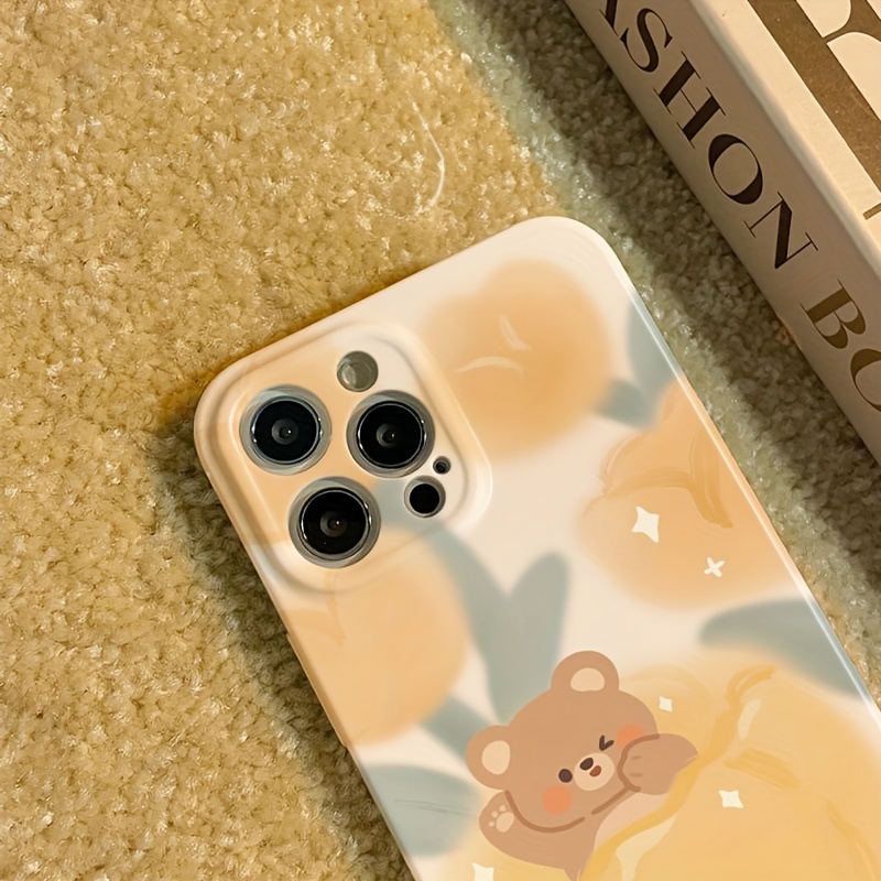 Flower Bear Film Case All-inclusive Precision Hole Smooth Anti-fall ...