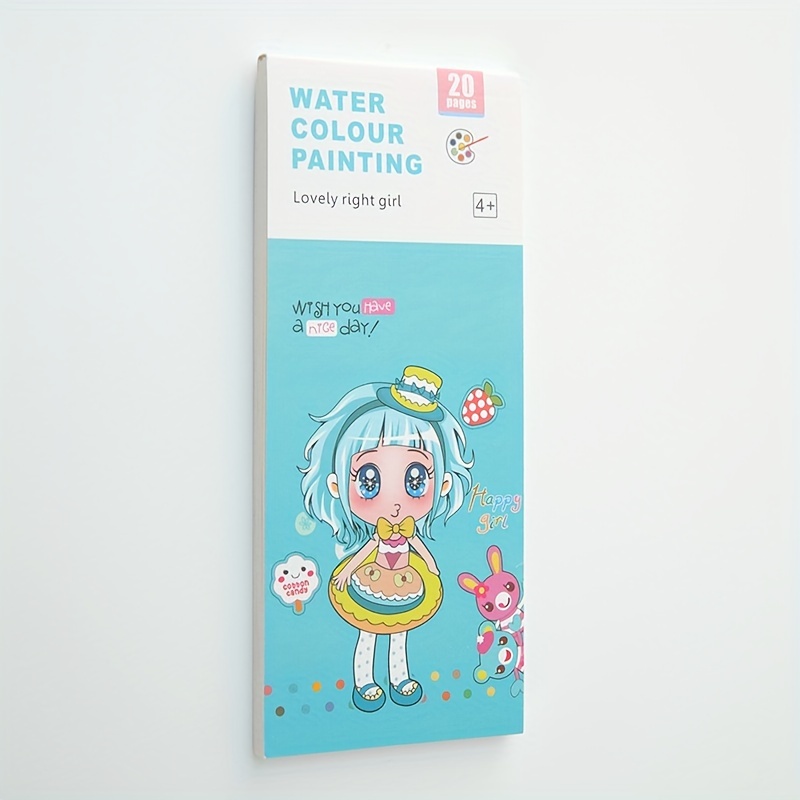 Coloring Book Watercolor Sticky Note Graffiti Painting - Temu Australia
