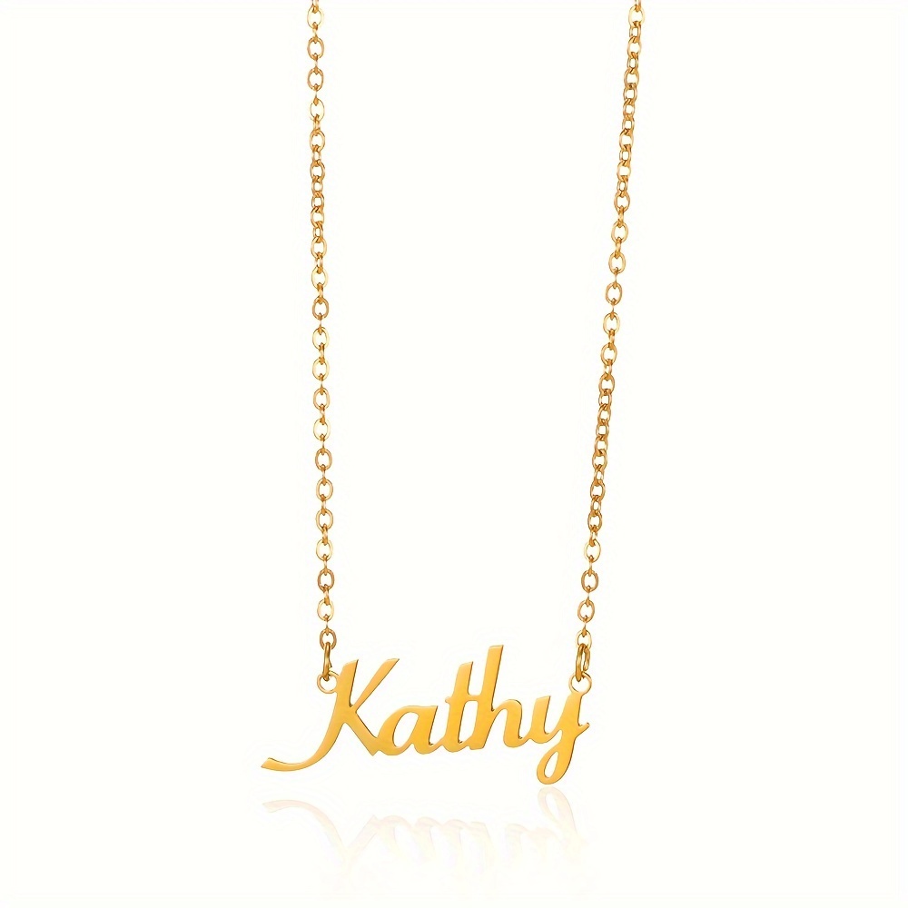 Personalized Simple Diy Customizable English Letter Name - Temu United ...