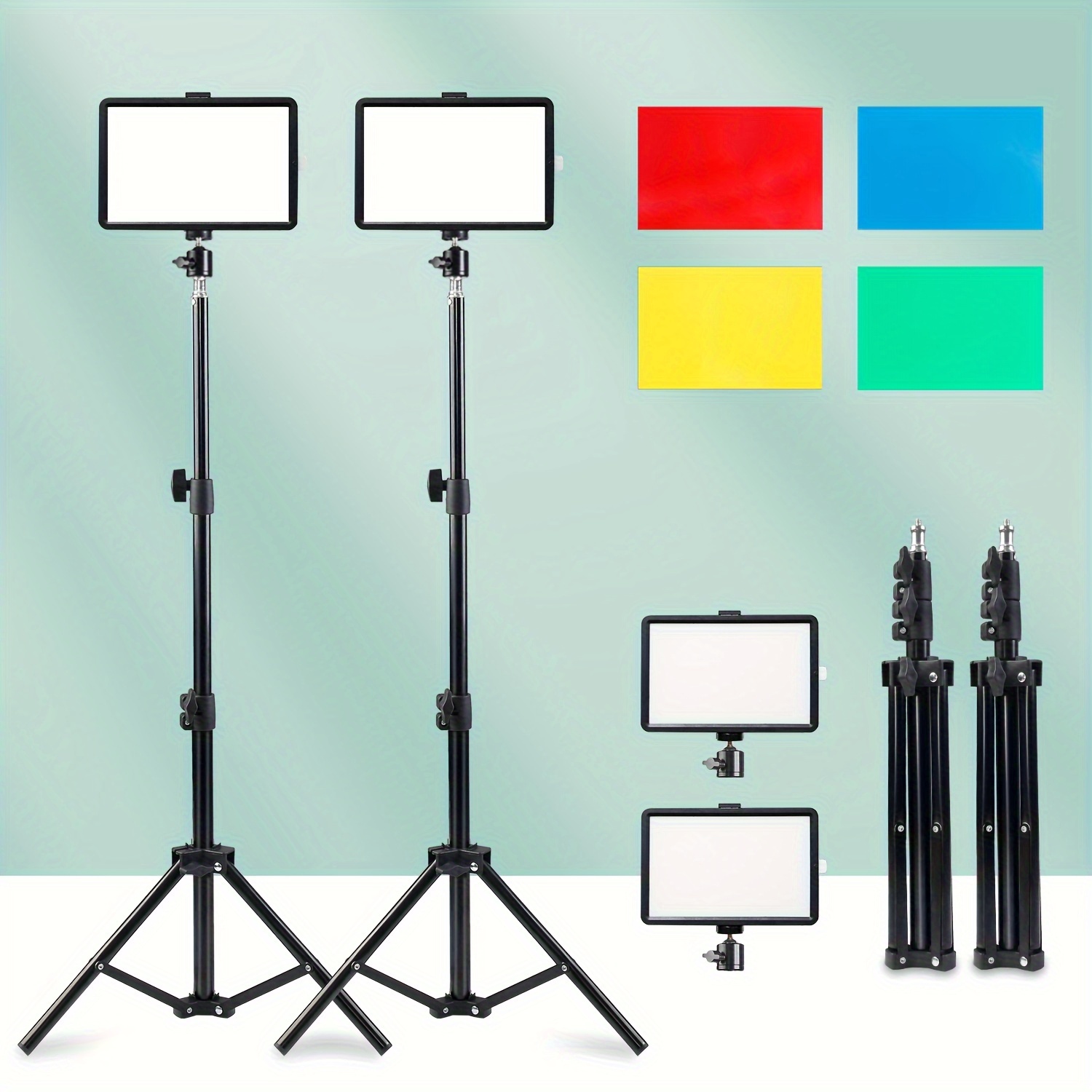 Filler Light Bracket Square Light Used site Selfie Video - Temu United ...