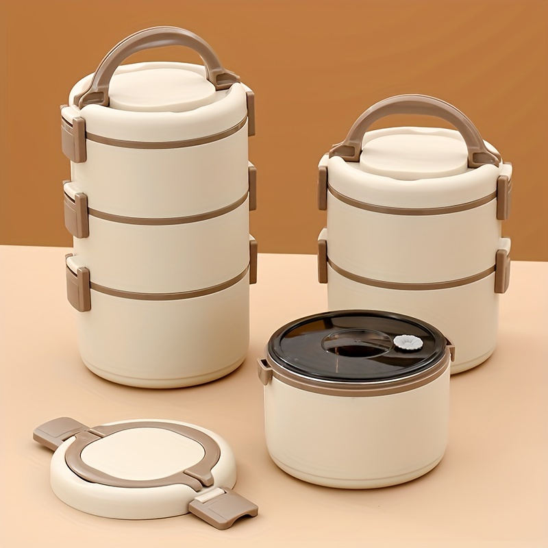 Bento Box Stainless Steel Insulated Food Container 2/3 - Temu
