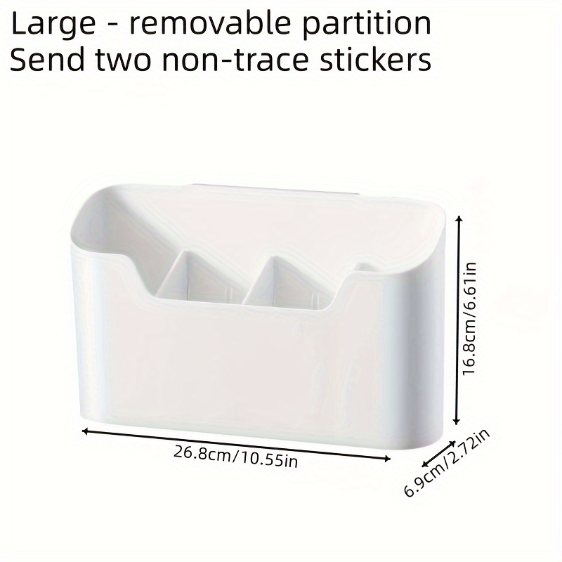 Kitchen Multifunctional Wall mounted Storage Box Space - Temu Canada