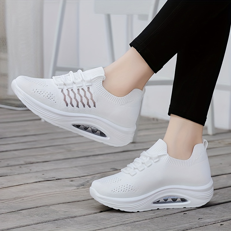 Girls Running Shoes Air-cushioned Shock Absorption Breathable ...