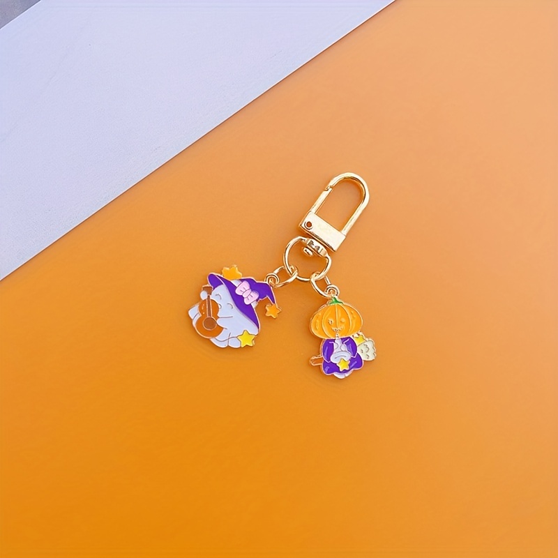 Halloween Series Keychain For Men Horror Funny Witch Pumpkin - Temu ...