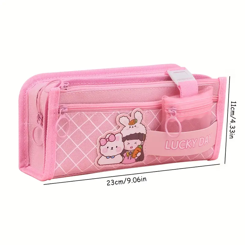 Large Capacity Pen Bag Portable Zipper Pencil Case Simple - Temu Ireland Large Capacity Pen Bag Portable Zipper Pencil Case Simple - Temu Ireland