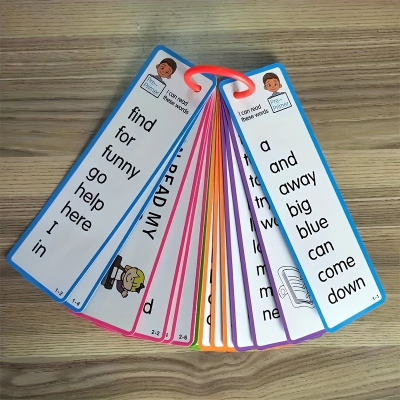 220 Words Students' Common Word Cards, 16 High Frequency Words English ...
