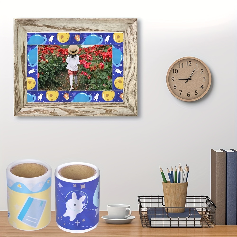 1 Roll Classroom Planet Bulletin Border Teaching Solar - Temu