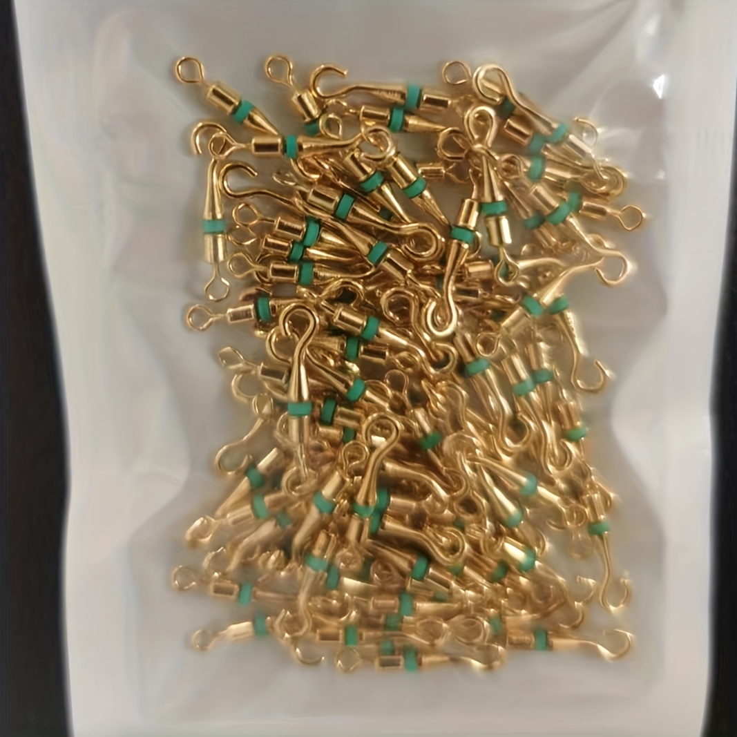 Stainless Steel 8 Shaped Open Ring Fishing Swivel Line Hook - Temu ...