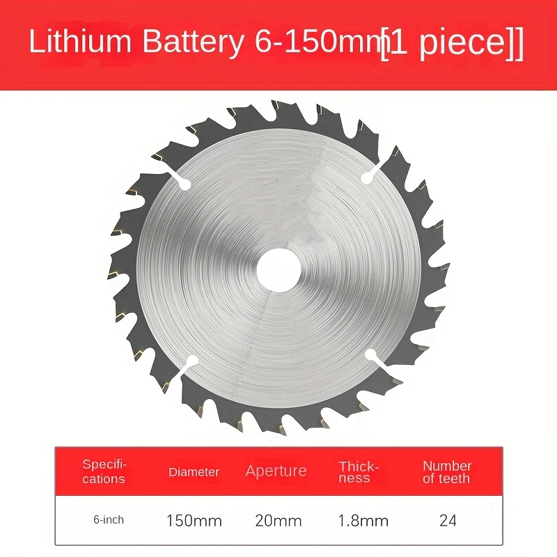 Lithium Electric Saw Special Woodworking Cutting Blade - Temu United ...