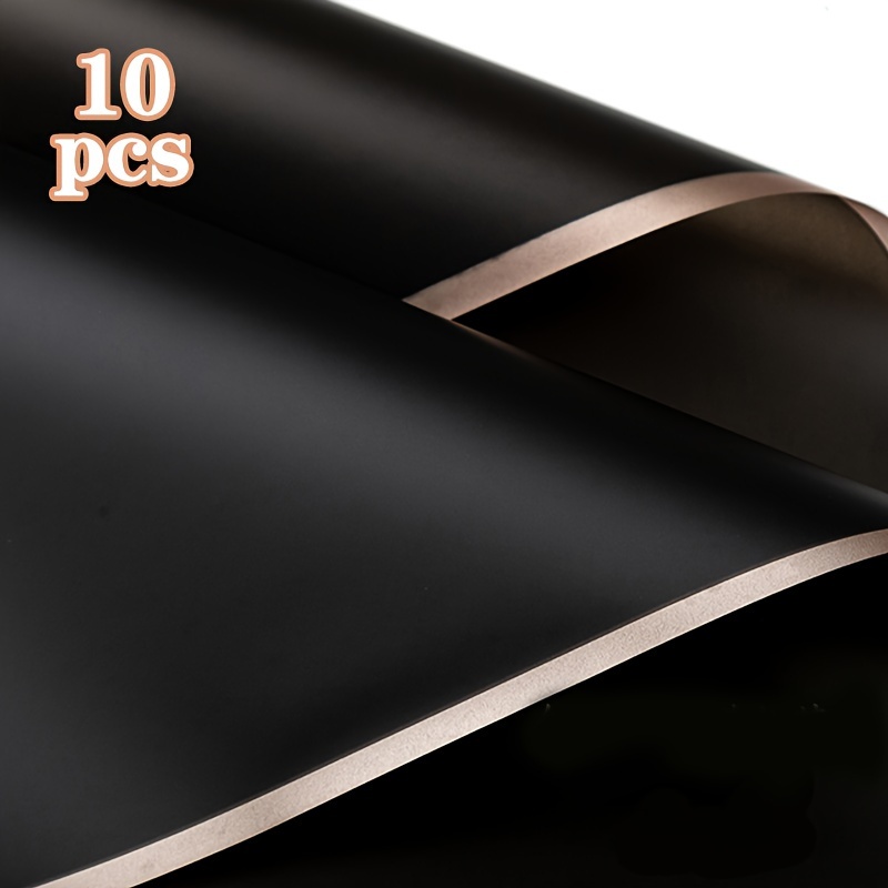 Flower Wrapping Paper Waterproof Bouquet Wrapping Paper Gold - Temu Denmark