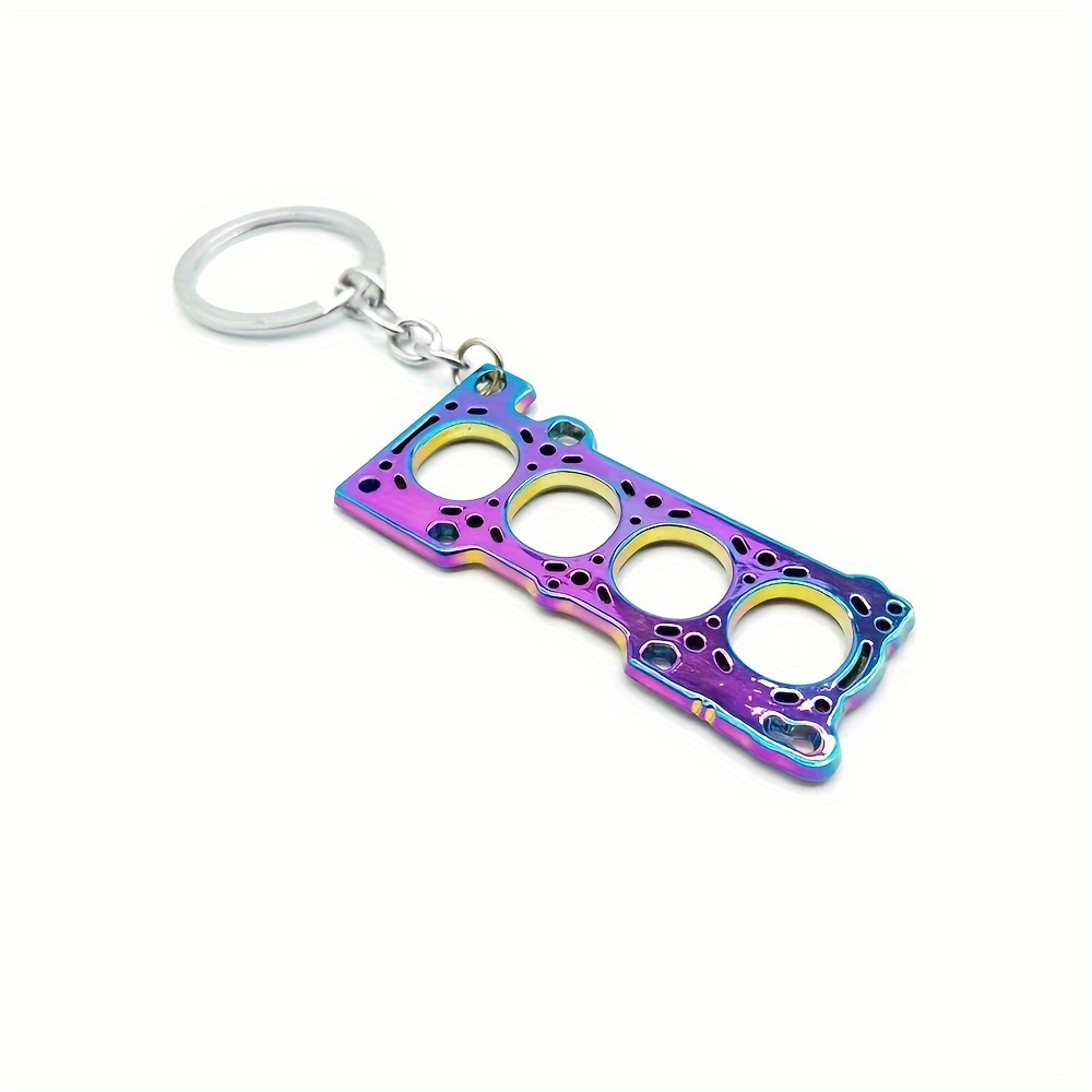 Engine Gasket Keychain Pendant Creative Car Cylinder Car - Temu Canada
