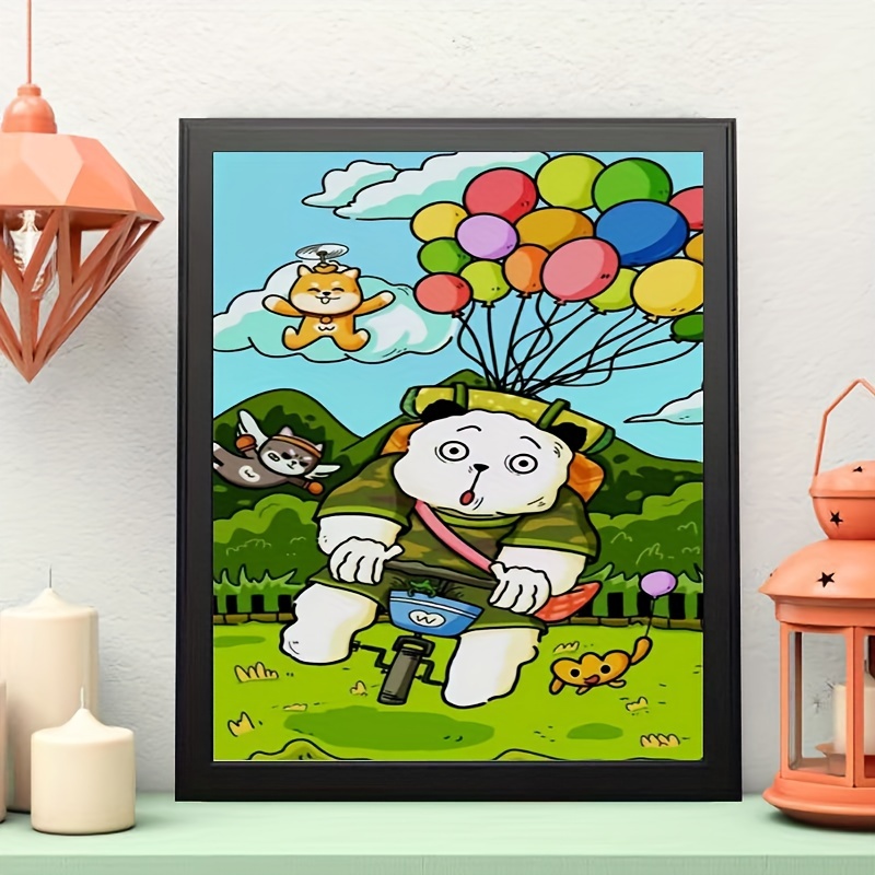 Cartoon Animation Hand glued Diamond Diy Diamond Painting - Temu United ...