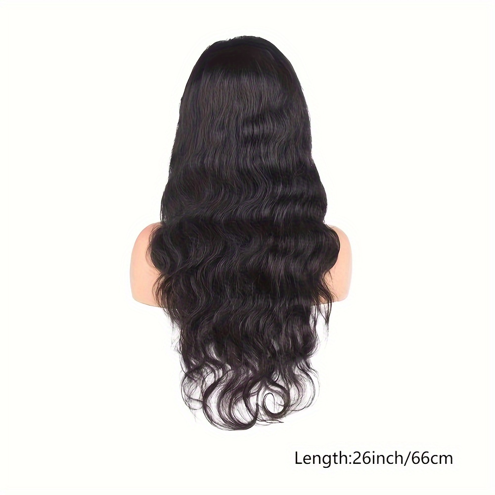 Body Wave 13x4 Glueless Hd Transparent Lace Front Wigs Human - Temu ...