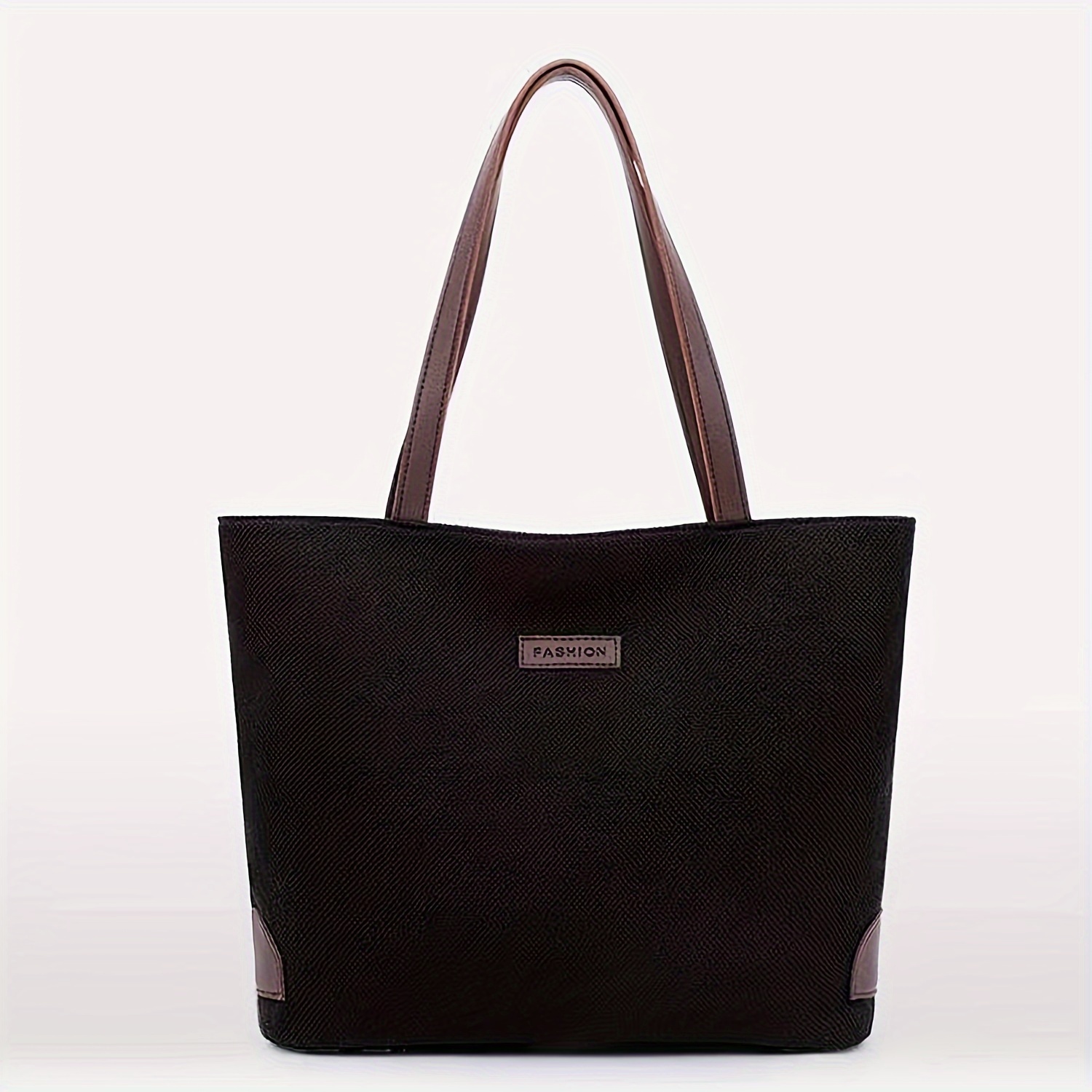 Simple Tote Bag Women Large Capacity Shoulder Bag Casual - Temu Ireland