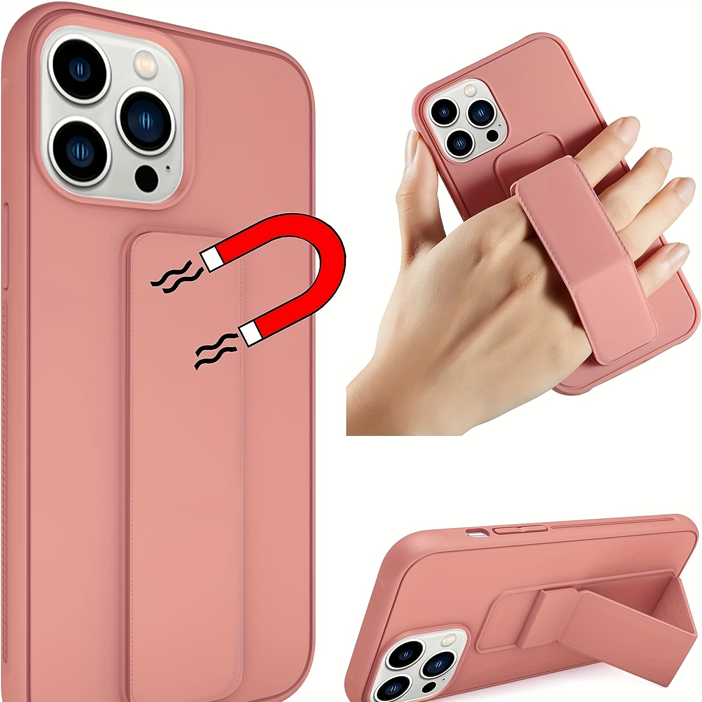 Iphone 14 15 13 Pro Max Case Multi functional Magnetic - Temu Australia