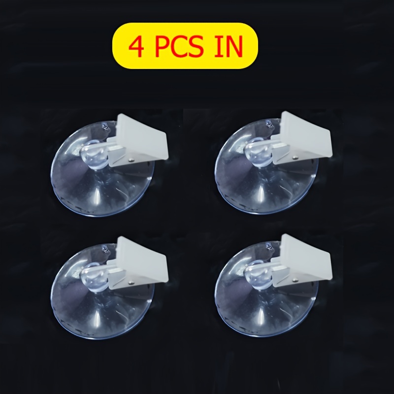 Suction clips for glass store
