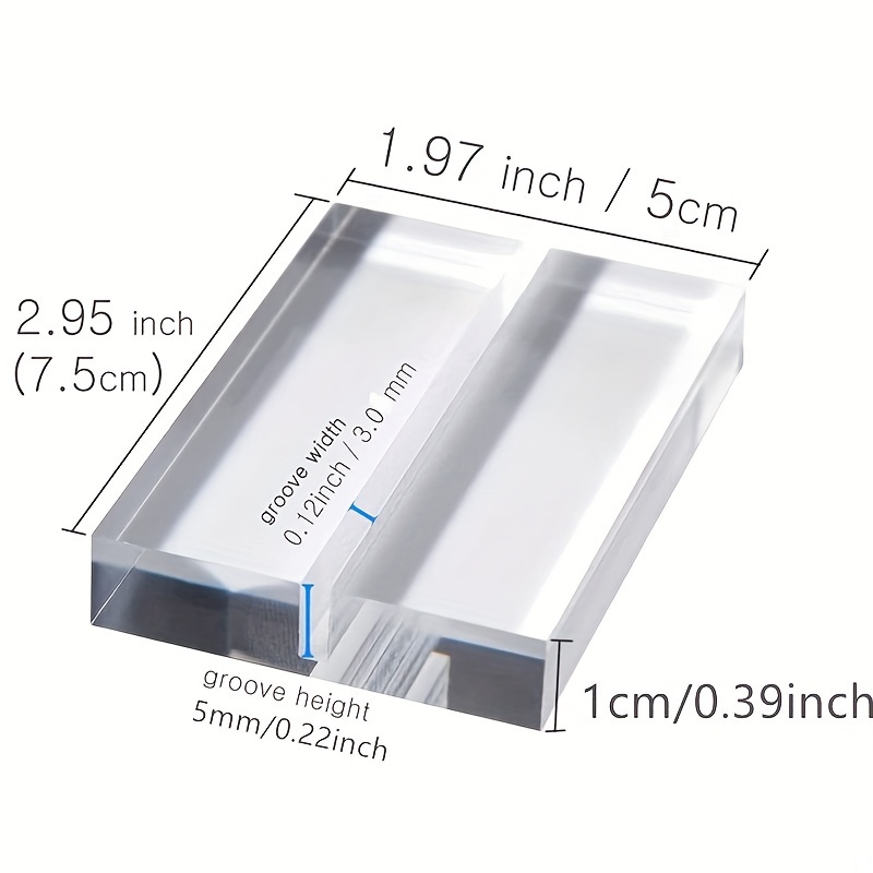 Table Seat Card Base Multifunctional Thickened Transparent - Temu Canada
