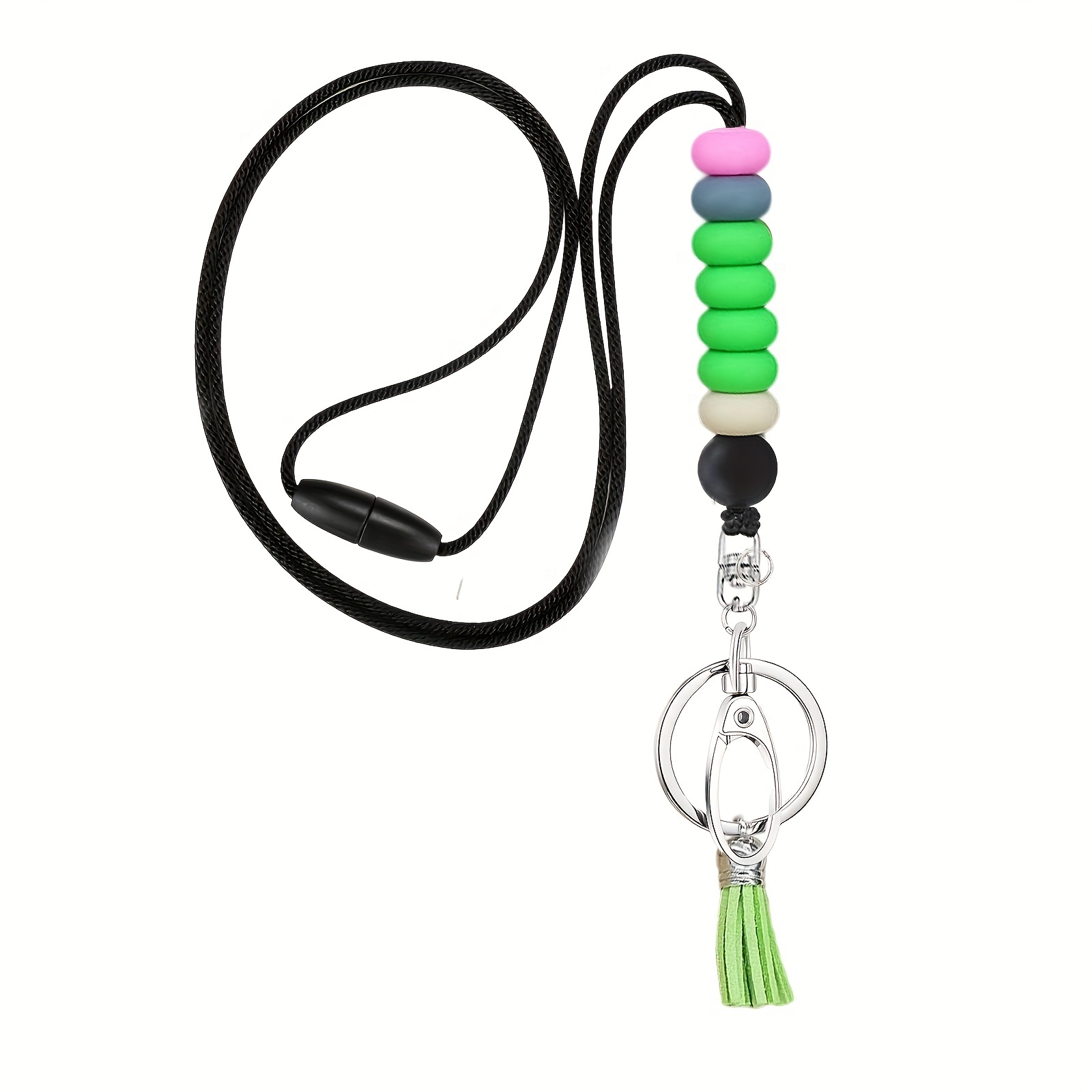 Teacher Lanyard With Tassel For Id Badges Keys - Temu Ireland