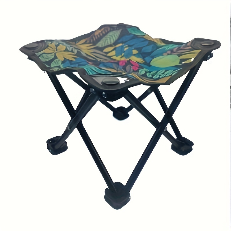 Portable Folding Stool Beach Chair Multifunctional Square - Temu New ...