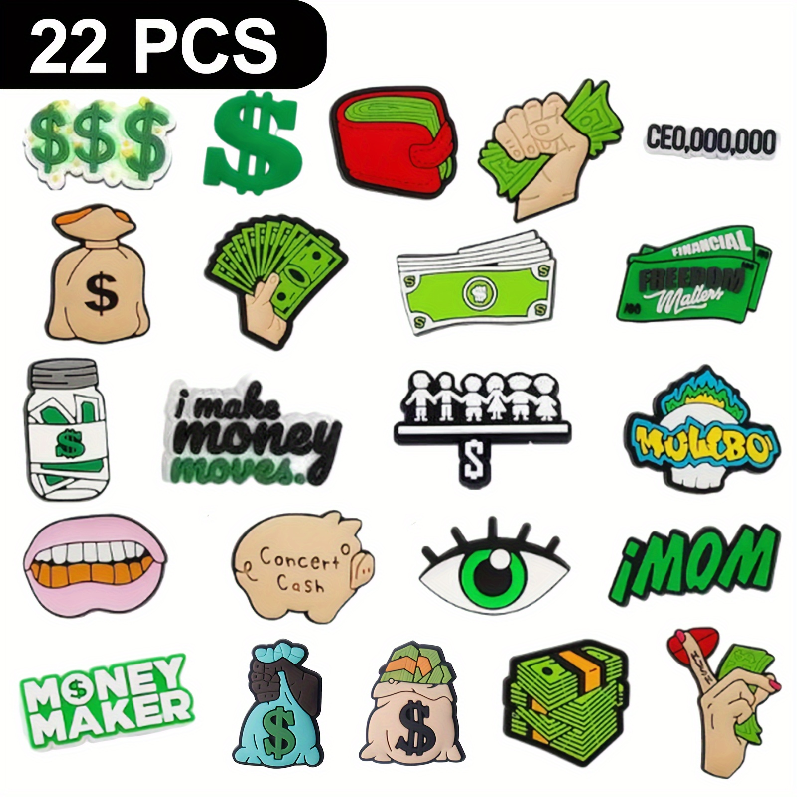 Usd Shoe Buckles Cartoon Shoe Charms Clogs Sandal Decoration - Temu ...