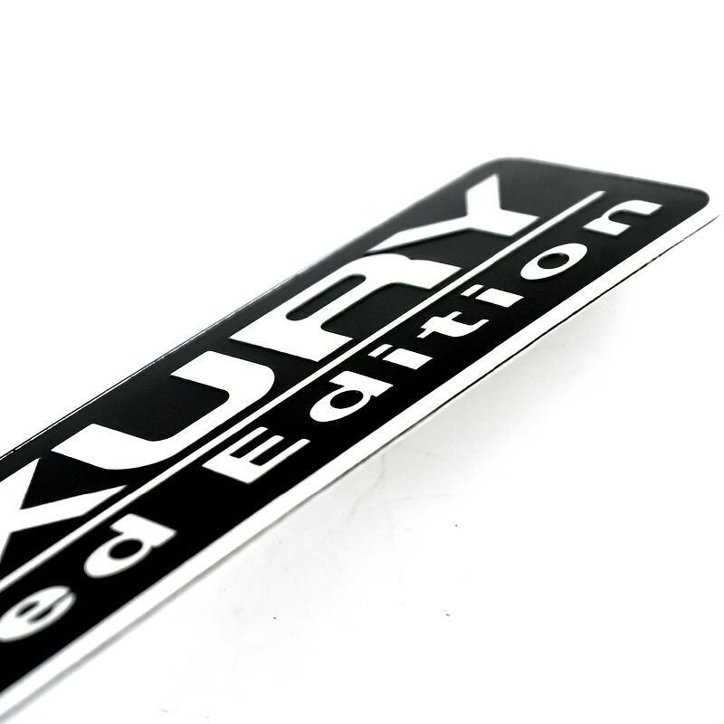 Make Car Stand Luxury Limited Edition Emblem Sticker! - Temu