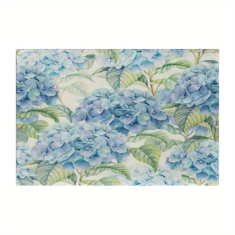 1pc/4pcs Sets Table Table À Manger Nappes Lavables À Fleurs - Temu France