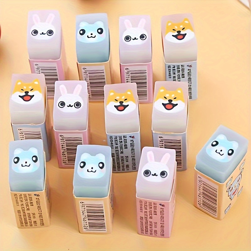 creative cute rabbit eraser no scraps painting - Temu Australia