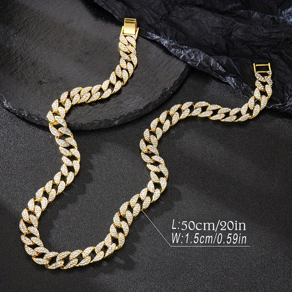 To My Man Cuban Chain Necklace For Husband Boyfriend Men, Birthday ...