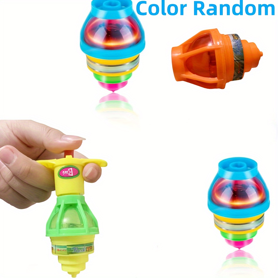 Led Emitting Flashing Ufo Rotating Top Gyroscope Novel Toy - Temu Canada