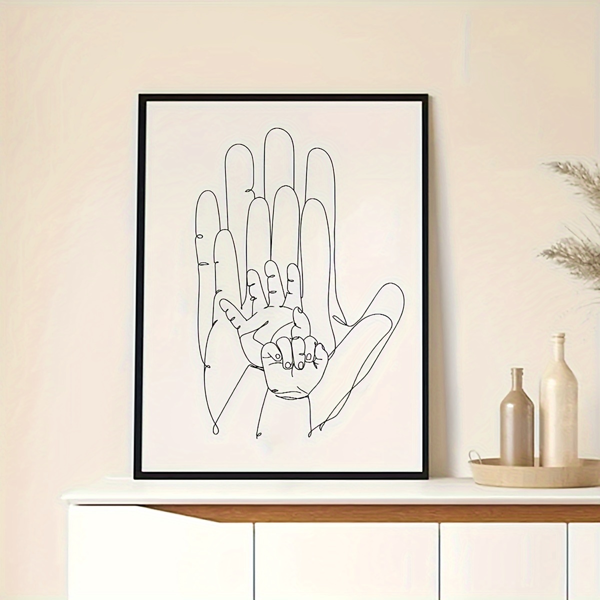 Unframed Canvas Poster Modern Art Family Ideal Gift Bedroom - Temu Canada