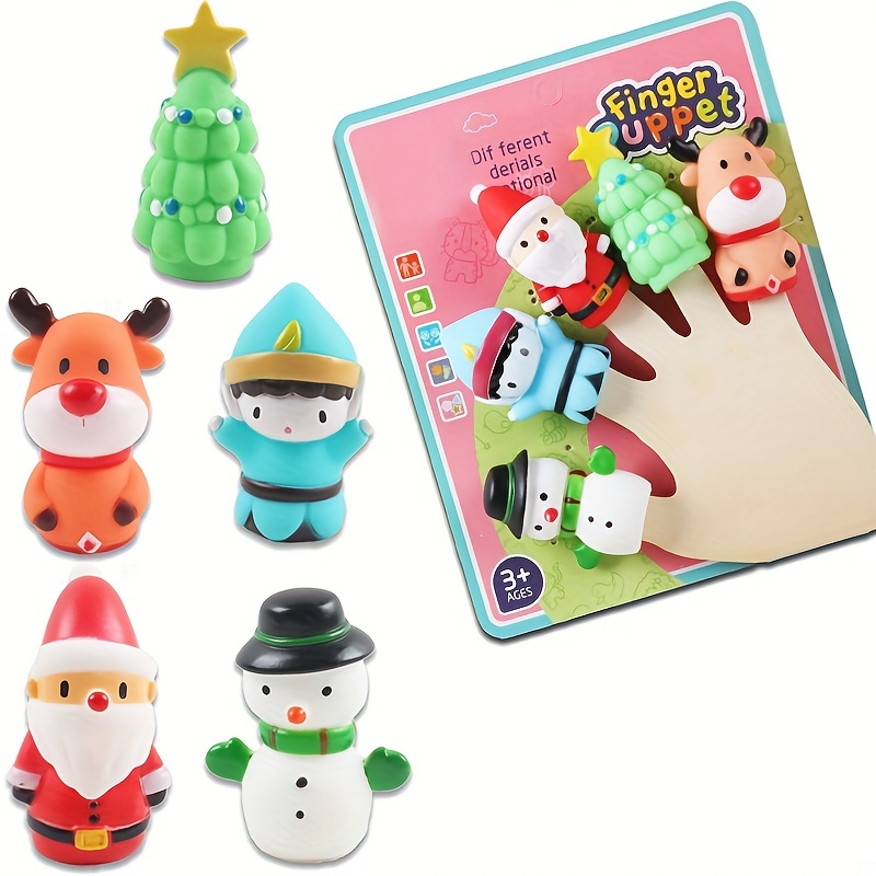 Cartoon Christmas Finger Cover Enamel Mini Finger Cover - Temu Australia