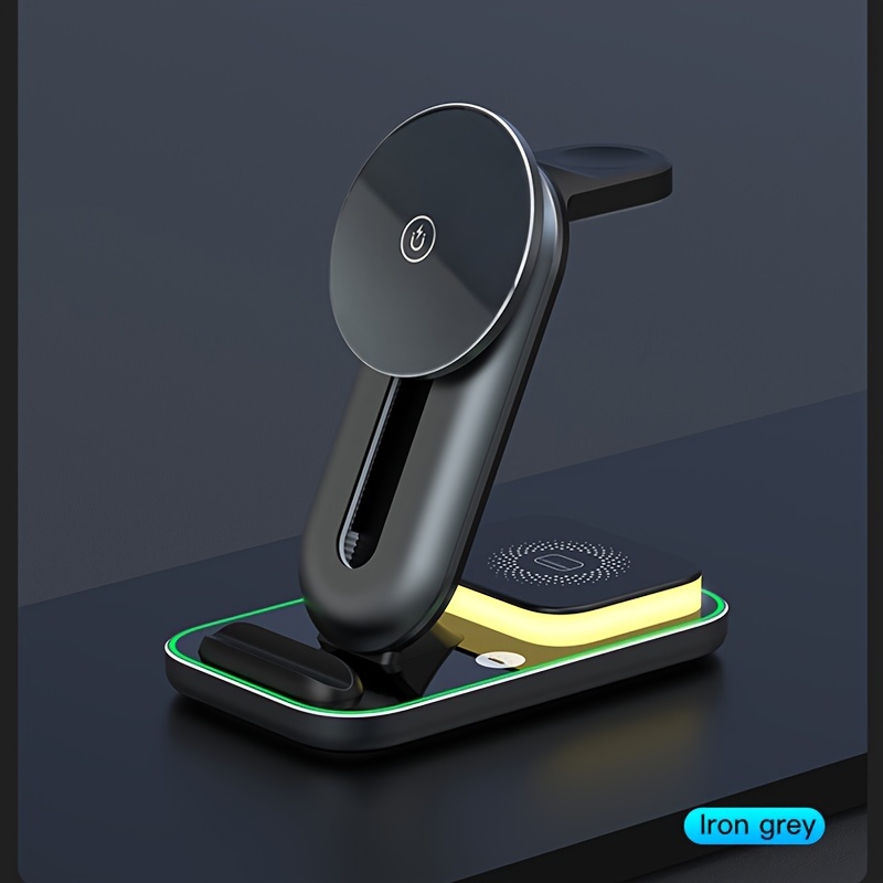Three In One Wireless Charger Fast Charging Magnetic Iphone - Temu Canada