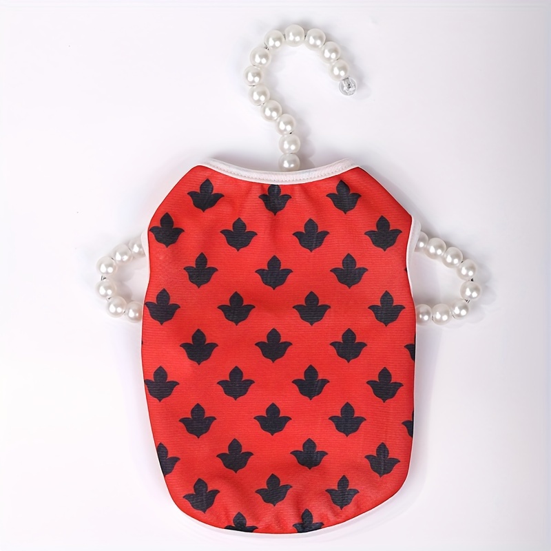 Cartoon Pattern Dog Vest Breathable Mesh Fabric Dog Shirts - Temu Australia