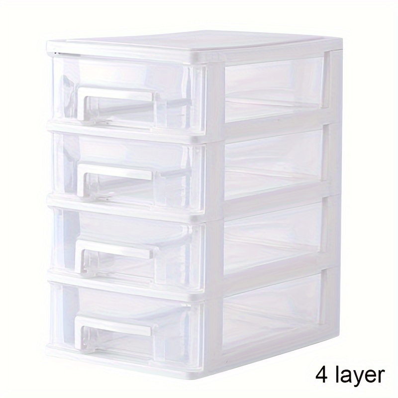 1pc Desk Organizer Desktop Lade Transparante Opbergdoos - Temu Belgium