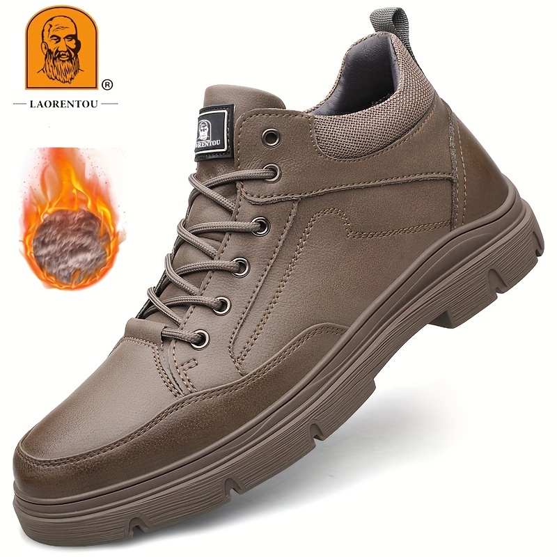 Zapatos De Skate Informales Para Hombre Botines Con Cordones - Temu Mexico