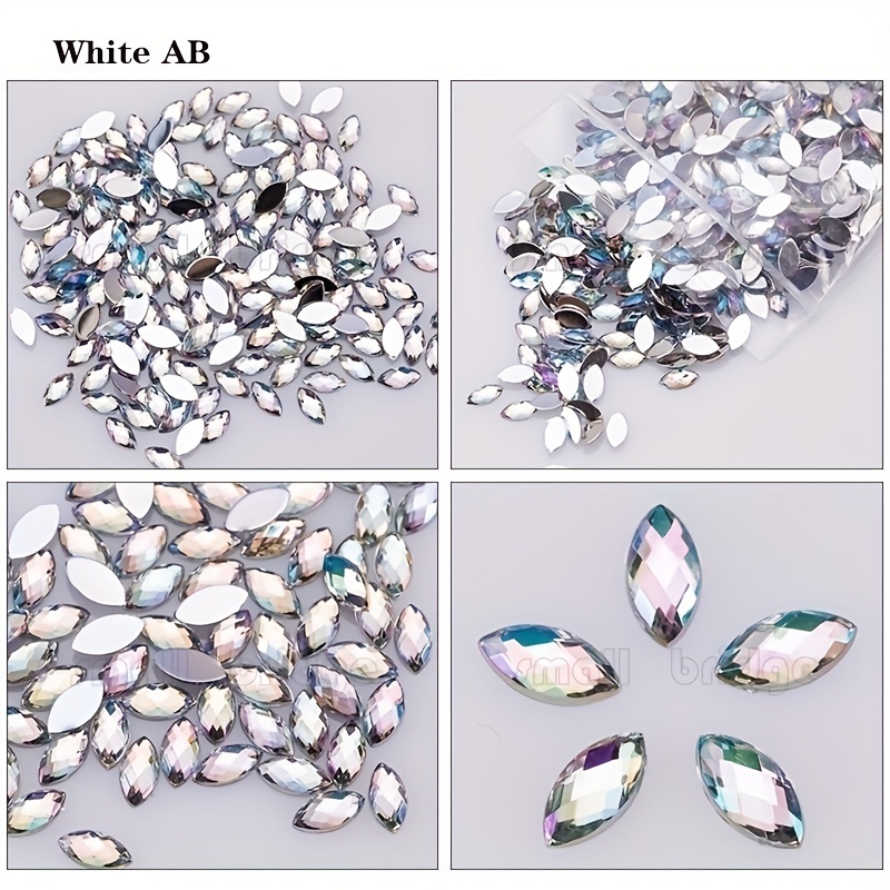 3d glitter rhinestones non hotfix ab flatback - Temu Netherlands