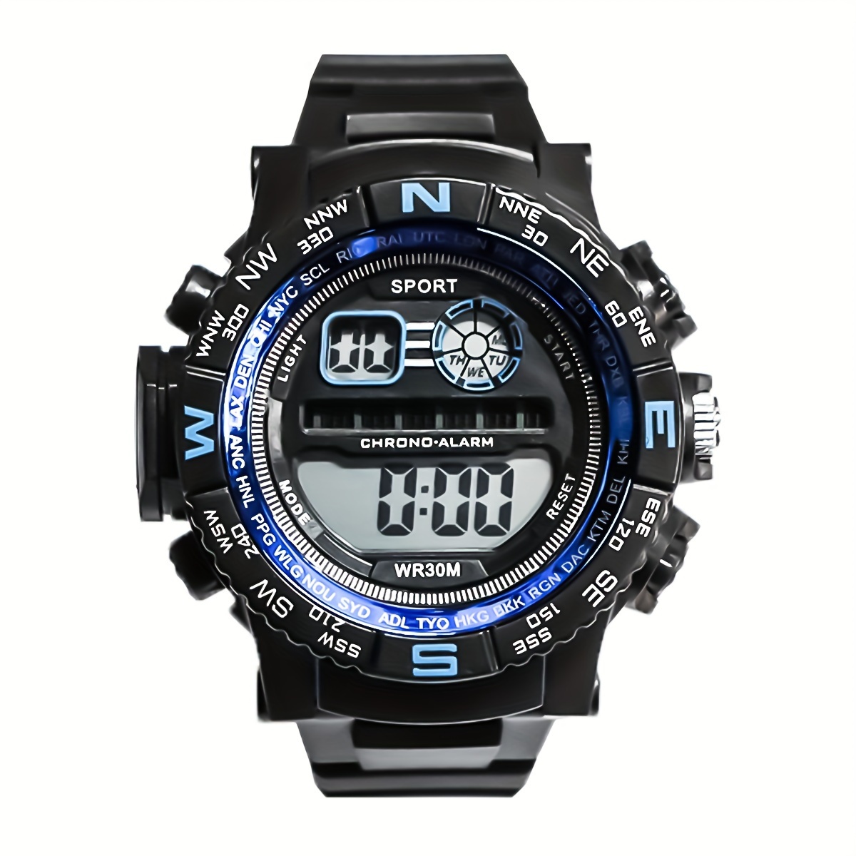 Electronic Watch Boys Teenagers Waterproof Students Sports - Temu ...