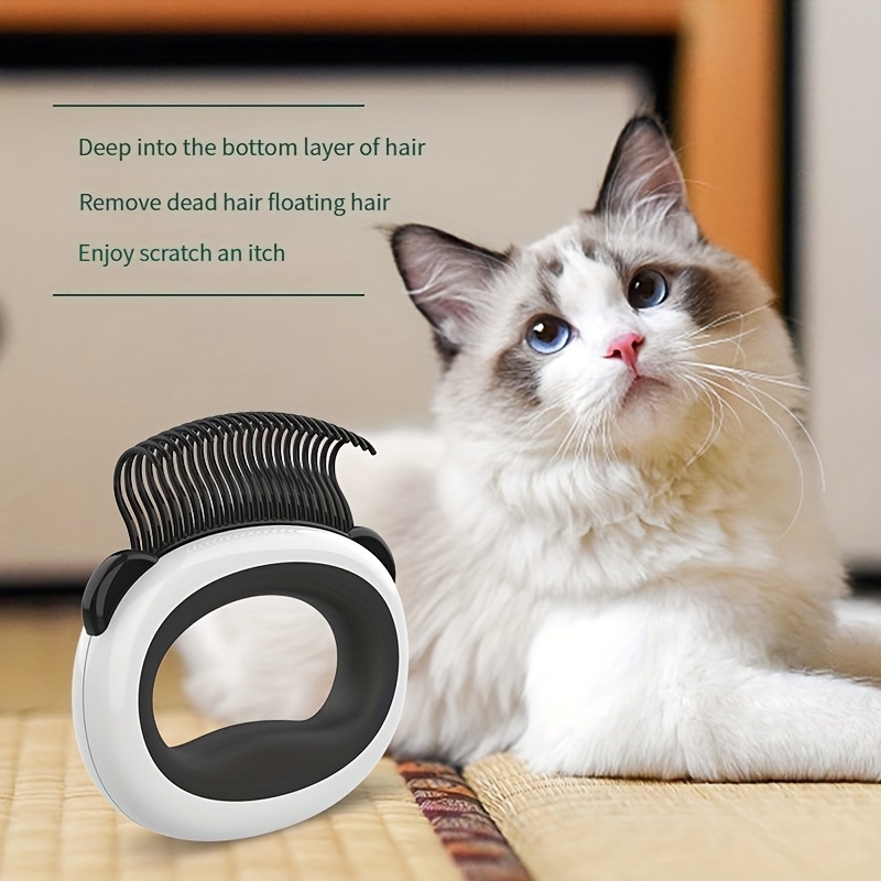 1pc Panda Shape Cat Grooming Brush Panda Pet Comb Hair - Temu Australia