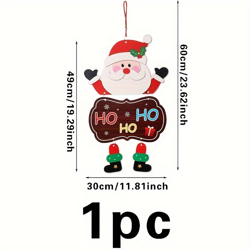 Christmas Santa Claus Decoration Hanging Ornament - Temu
