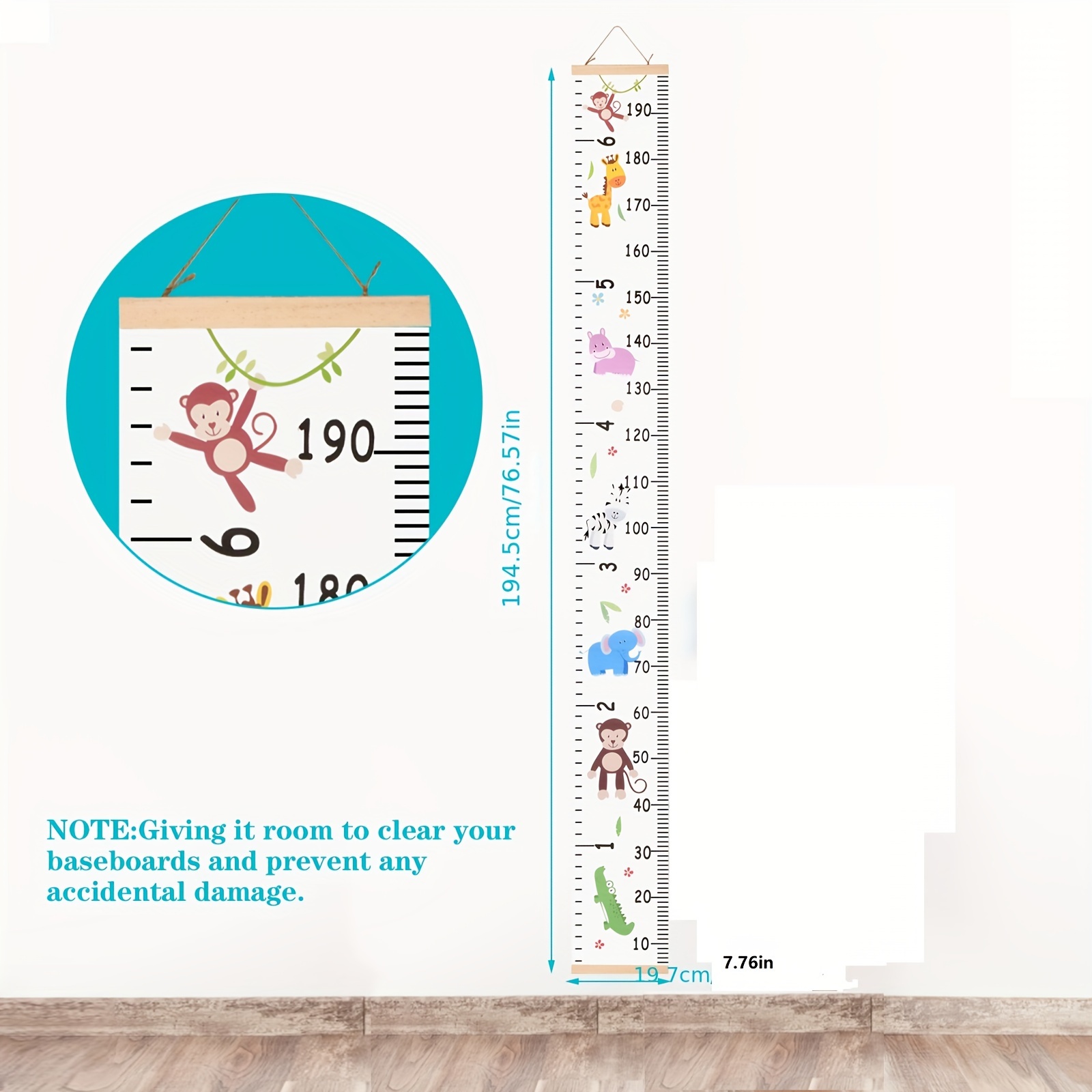 height chart height chart height chart wooden height measure - {region ...