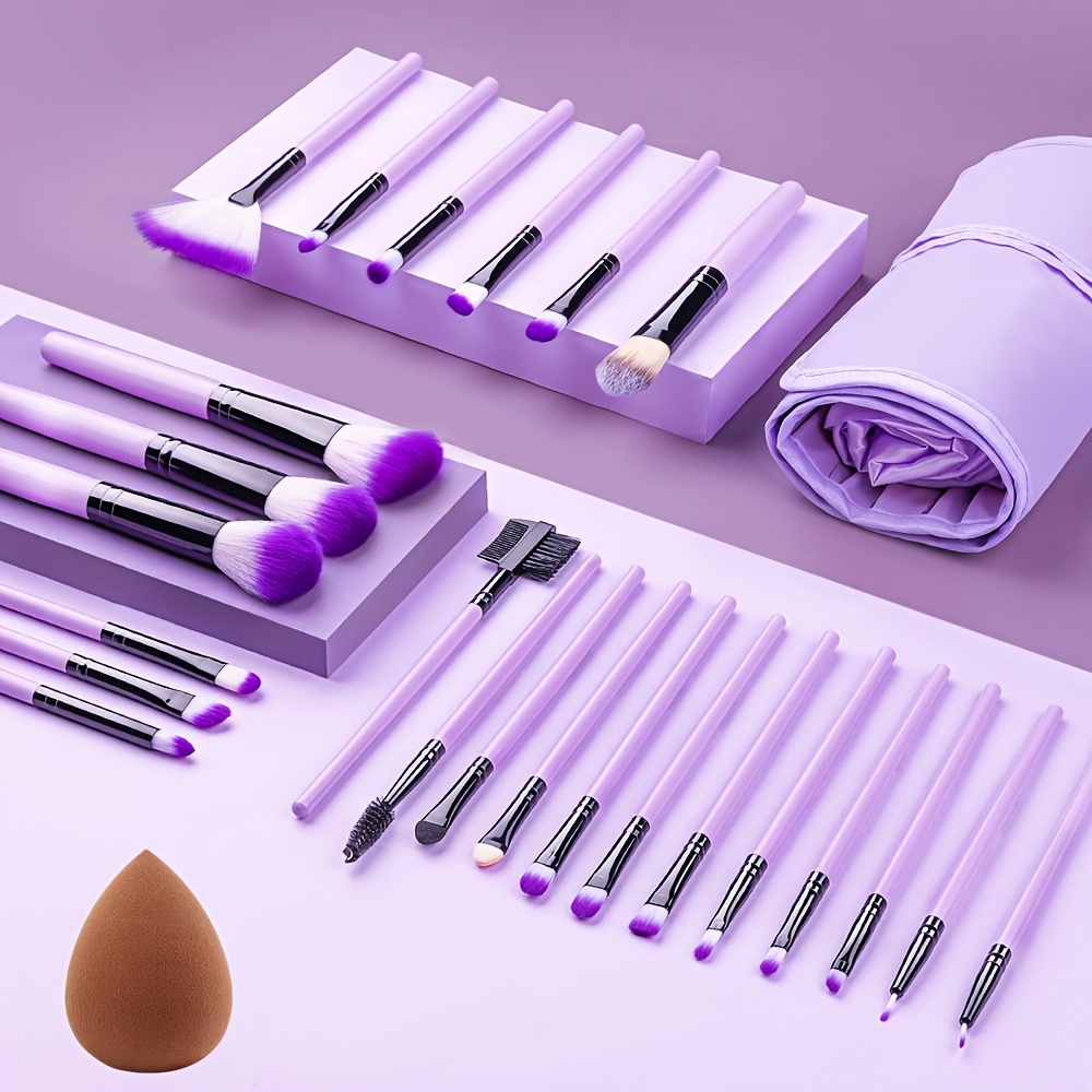 Makeup Brushes Set Makeup Sponge Powder Puff Mini Finger - Temu United ...