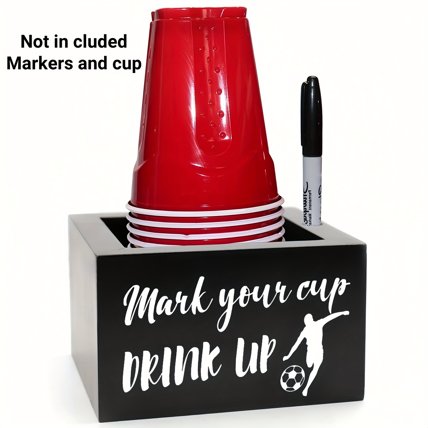 1pc Wooden Cup Storage Holder Party Cup Storage Box Durable - Temu ...