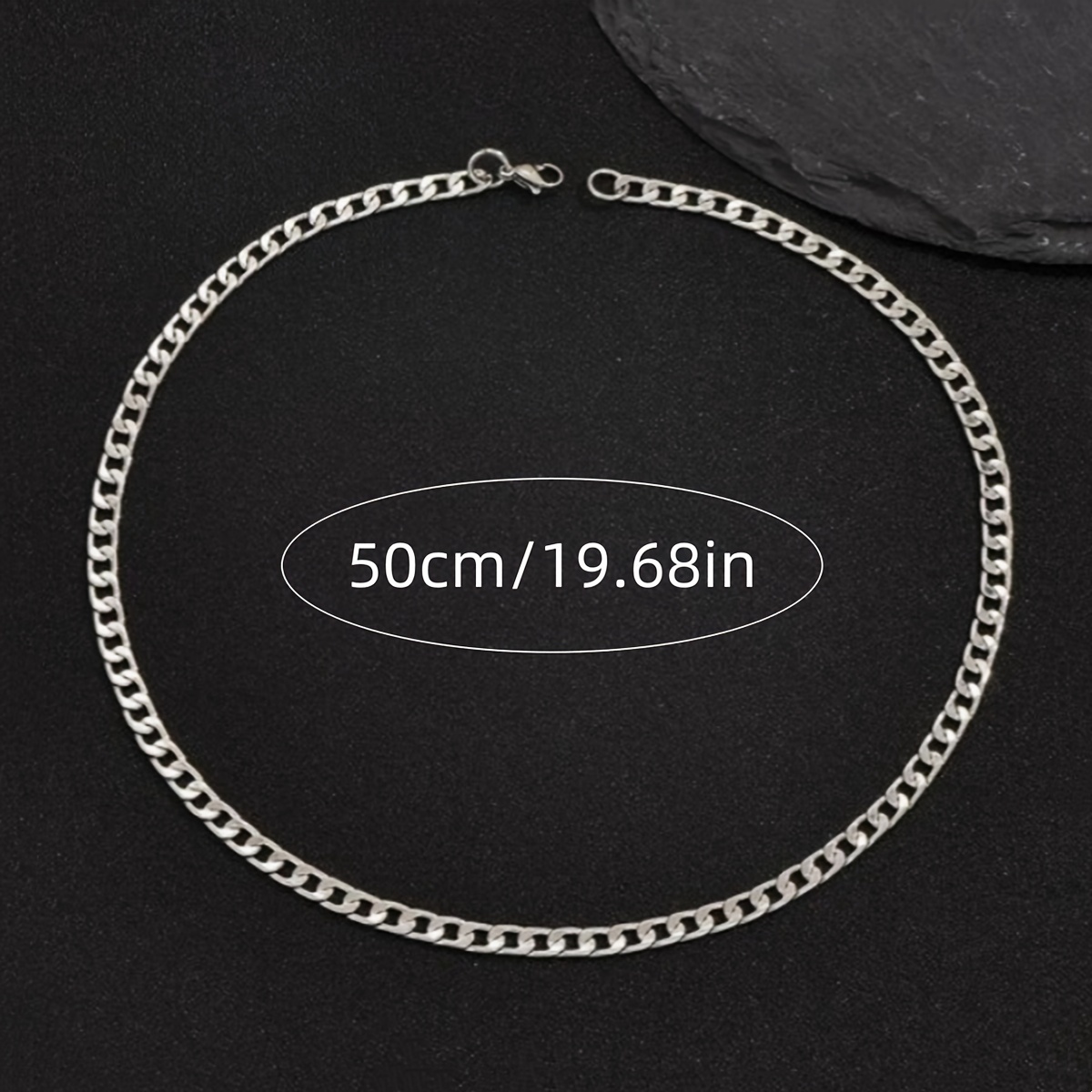 Minimalist Chain Necklace For Men - Temu Canada