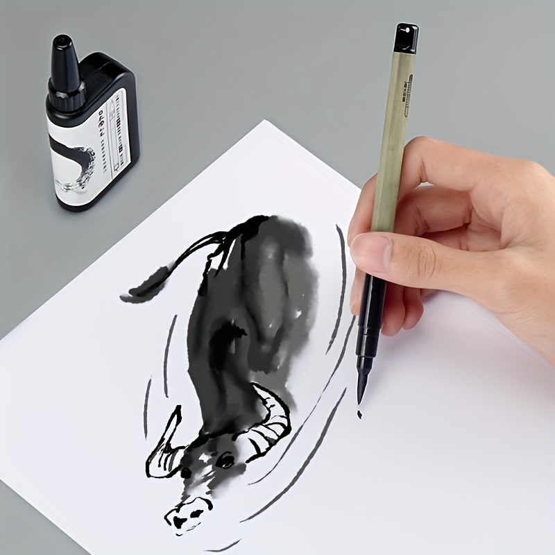 1 Set M Brush Set Ink Brush Calligraphy And - Office & School Supplies ...