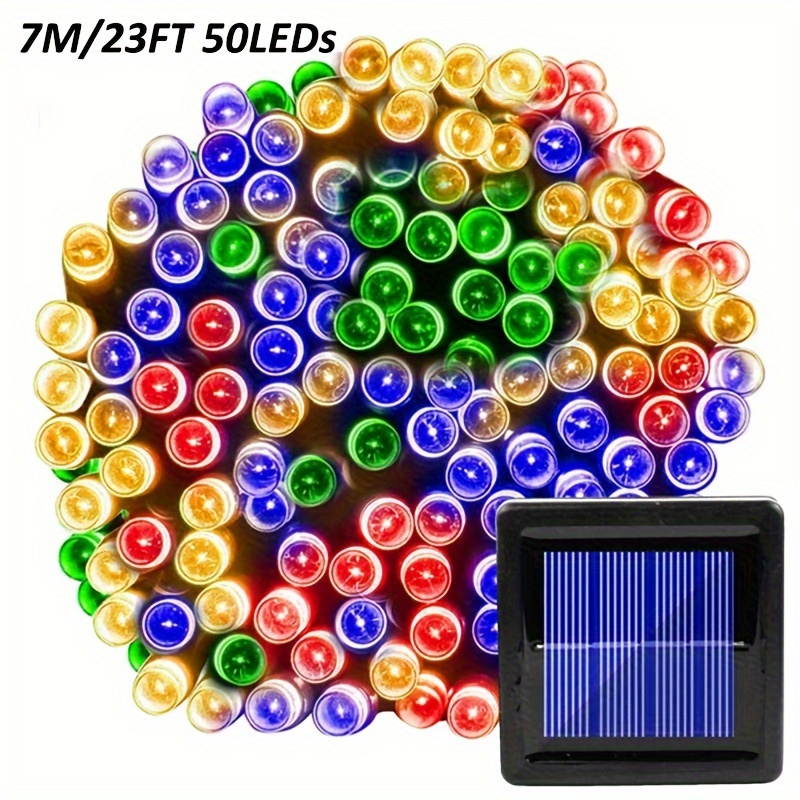 7m 50led 100led 200led Solar String Lights Led Symphony - Temu Australia