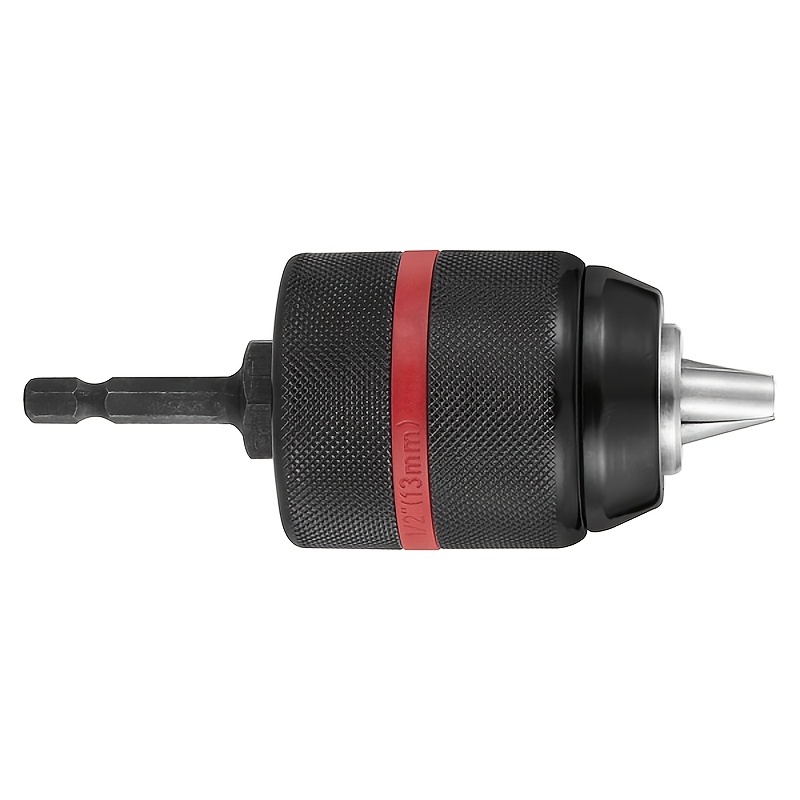 1 Set Black Metal Eumtenr Multi Quick Change Keyless Chuck Keyless One ...