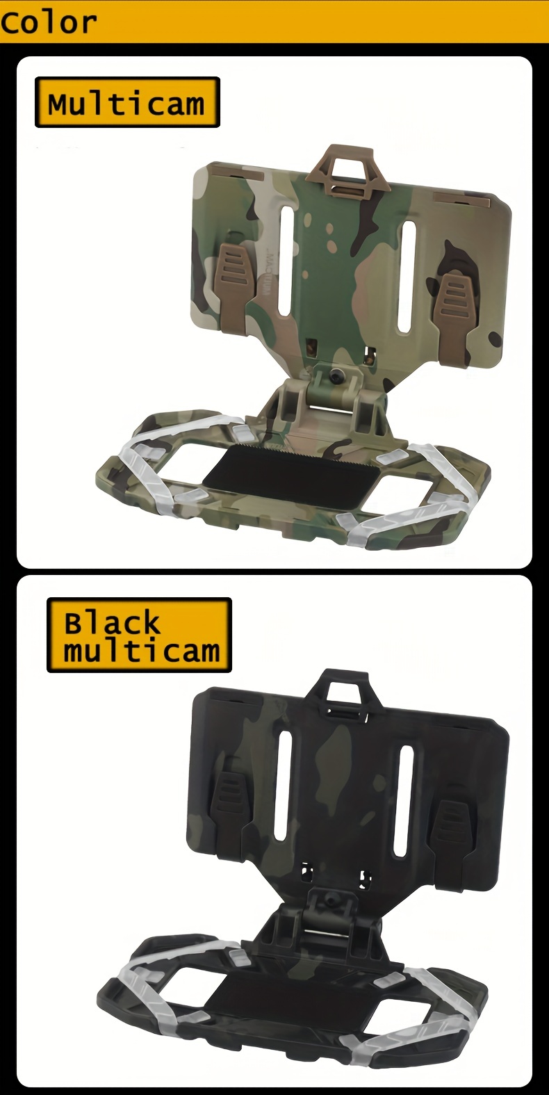 Folded Navigation Board Molle Phone Holder Universal Folded - Temu