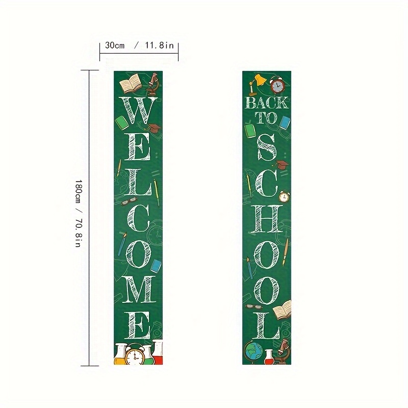 Welcome Back School Banner Door First Day School Porch - Temu Canada