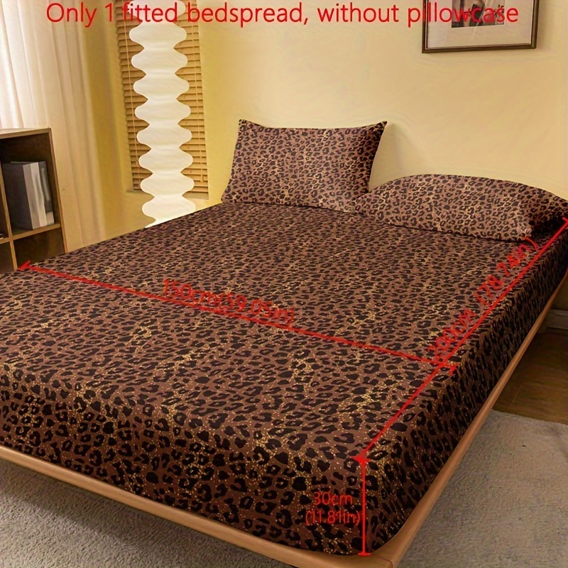 Geometric Print Brushed Fitted Sheet Soft Comfortable - Temu United