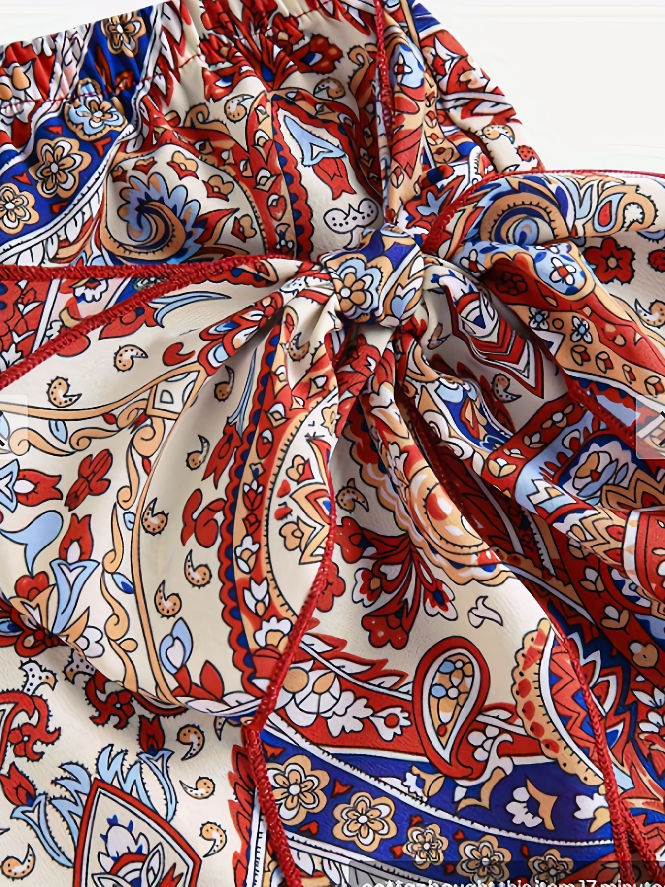 Paisley muster Wickel minirock Lässiger Rock Sommer - Temu Germany